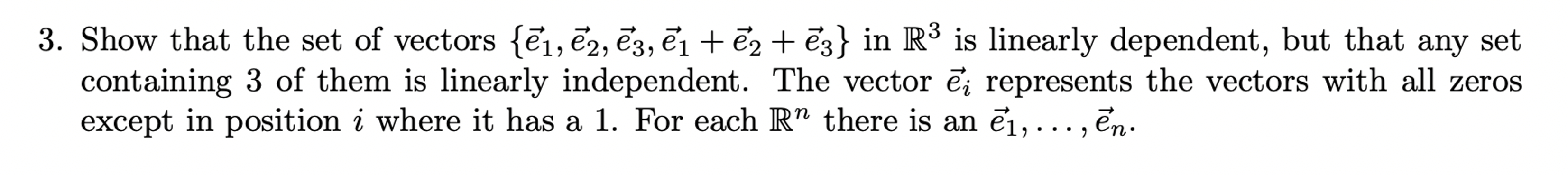 Solved Show That The Set Of Vectors