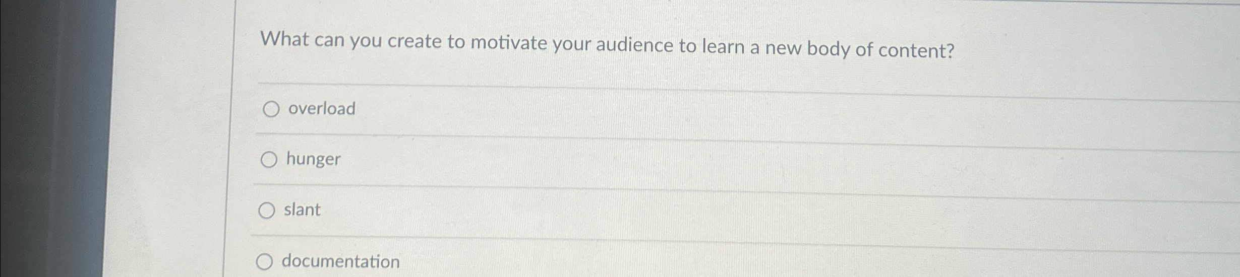 Solved What can you create to motivate your audience to | Chegg.com