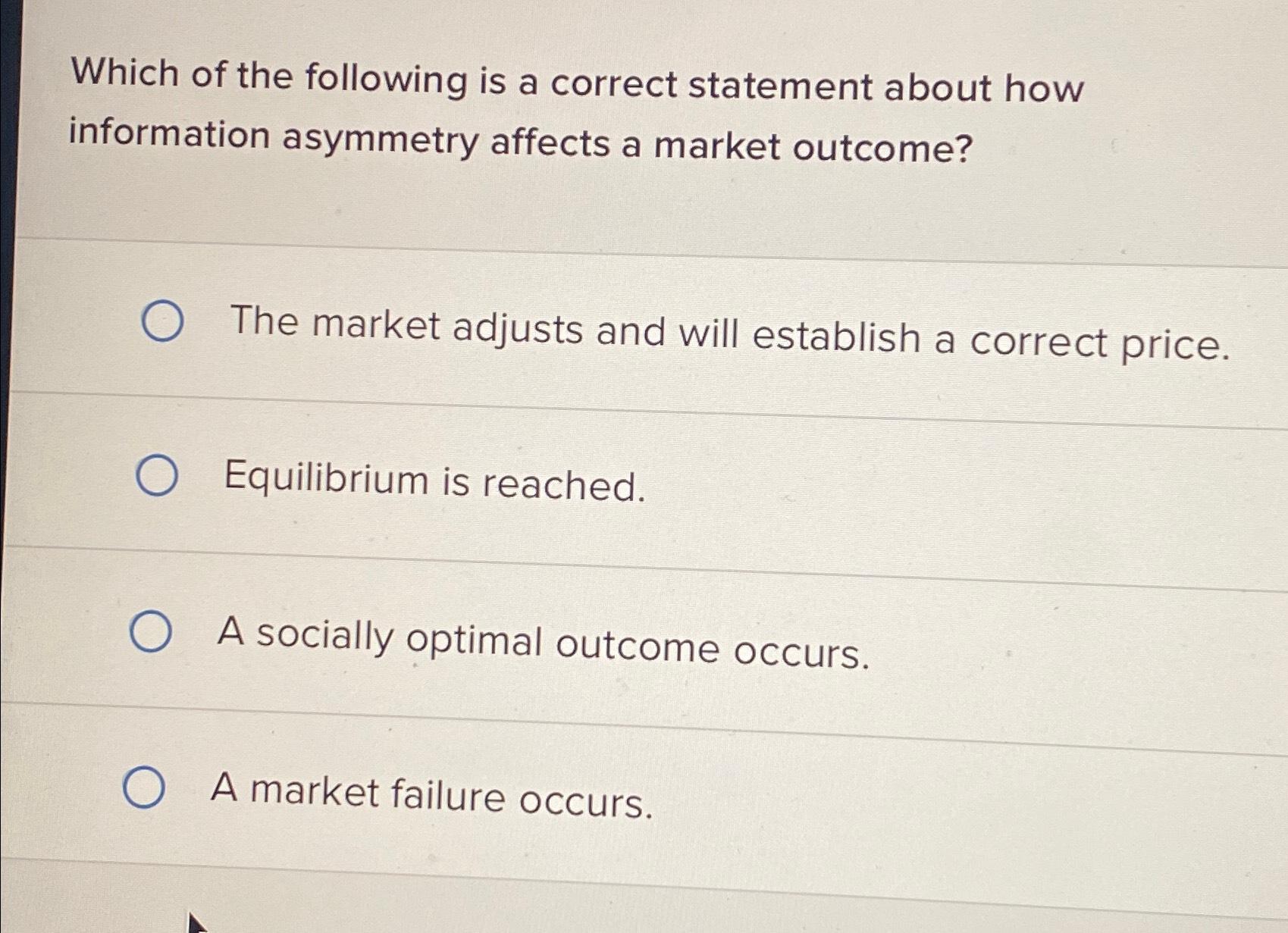 Solved Which of the following is a correct statement about | Chegg.com