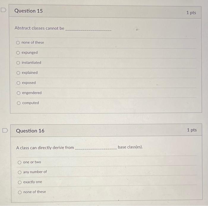 Solved Which method name is not in System.Object? | Chegg.com