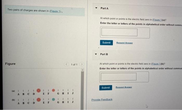 Solved Two pairs of charges are shown in (Figure 1). Part A | Chegg.com