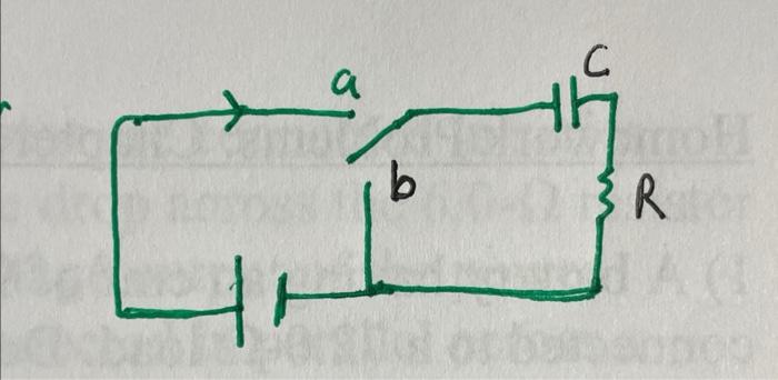 1. Using Kirchhoff's loop rule derive solutions for | Chegg.com