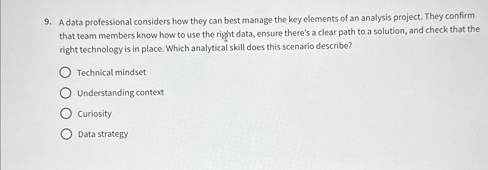 Solved A data professional considers how they can best | Chegg.com