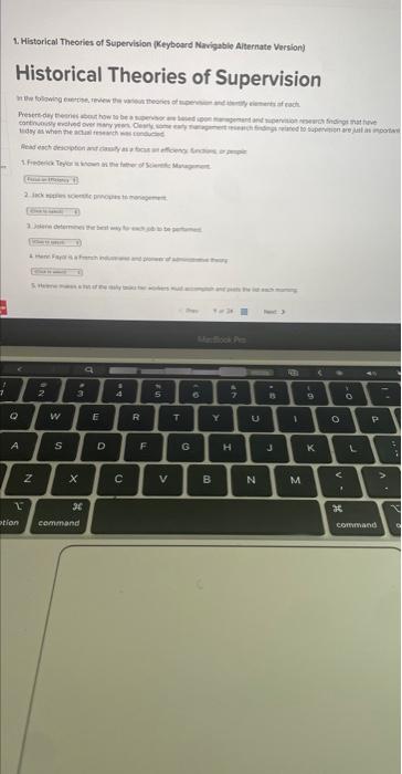 Solved Historical Theories of Supervision | Chegg.com