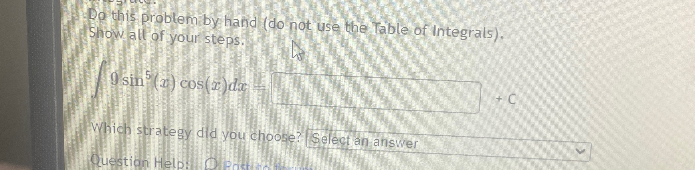 Solved Do this problem by hand (do not use the Table of | Chegg.com