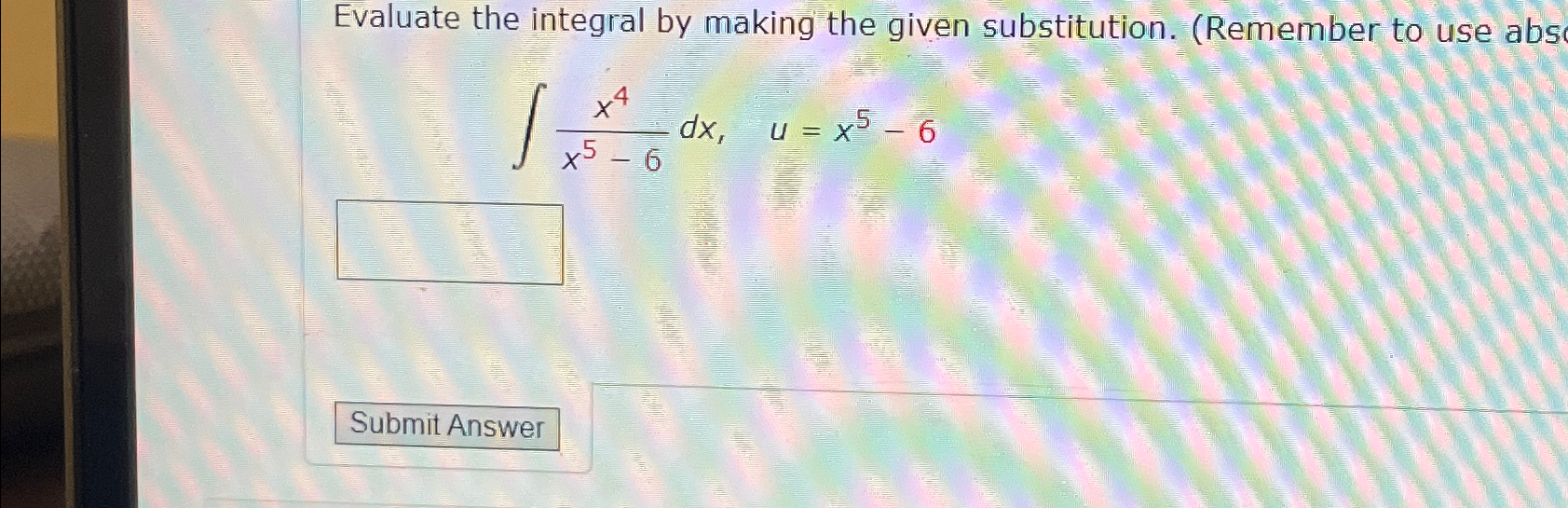 Solved Evaluate the integral by making the given | Chegg.com