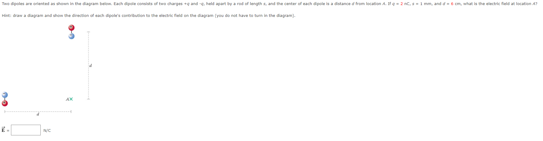 Solved Hint: draw a diagram and show the direction of each | Chegg.com