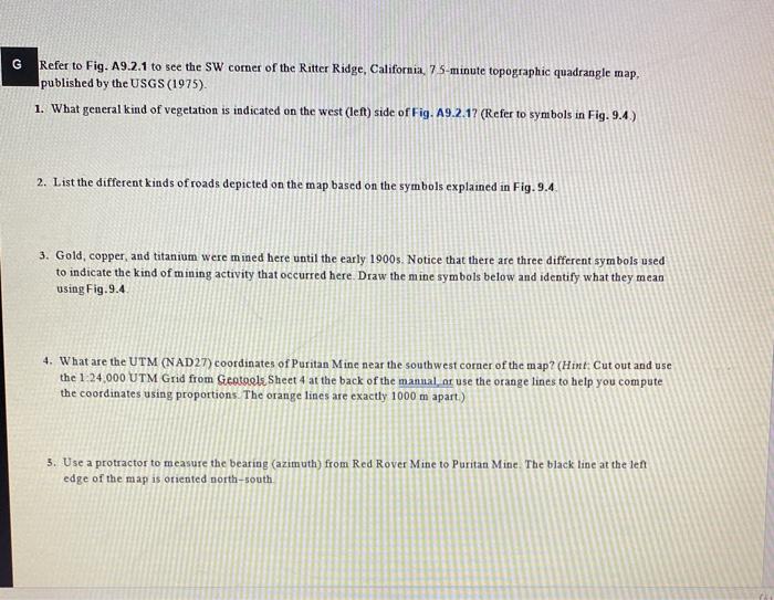 Solved 2. The USGS used a polyconic projection to map points | Chegg.com