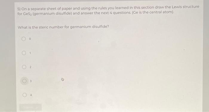 5) On a separate sheet of paper and using the rules | Chegg.com