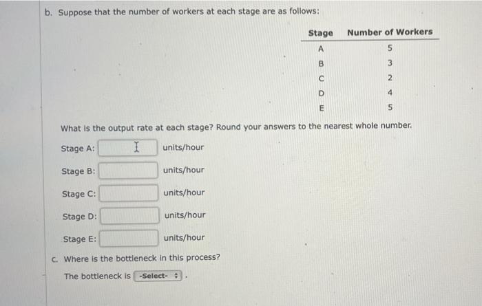 Solved The production process shown below consists of five | Chegg.com