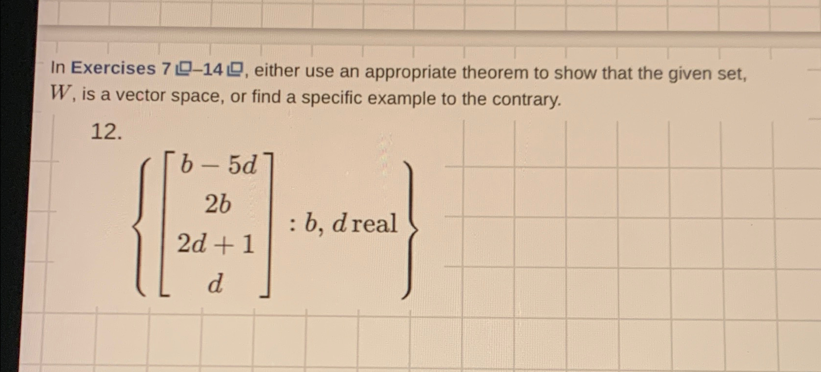 Solved In Exercises, either use an appropriate theorem to | Chegg.com