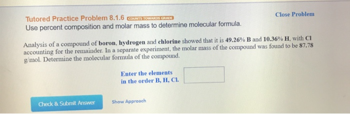 Solved Tutored Practice Problem 8.1.6 COUNTEROWNIES DE Use | Chegg.com