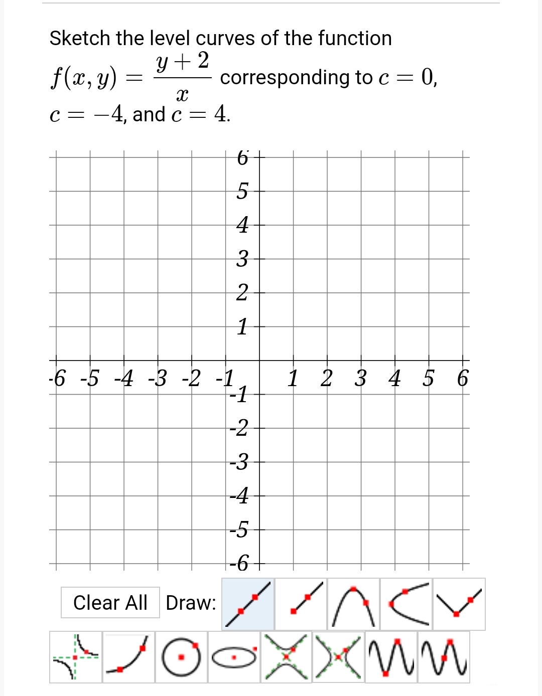 Solved Sketch the level curves of the functionf(x,y)=y+2x | Chegg.com