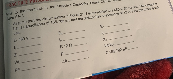 PRACTICE Refer to the formulas in the | Chegg.com