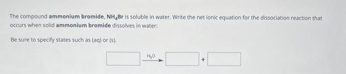 Solved The compound calcium nitrate, Ca(NO3)2 is soluble in | Chegg.com