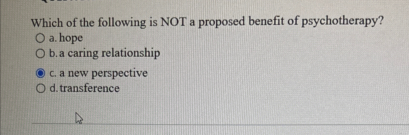 Solved Which of the following is NOT a proposed benefit of | Chegg.com
