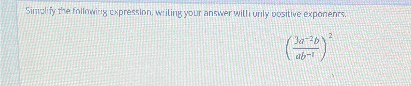 Simplify the following expression, writing your | Chegg.com