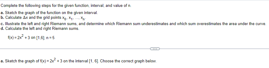 Solved Complete the following steps for the given | Chegg.com