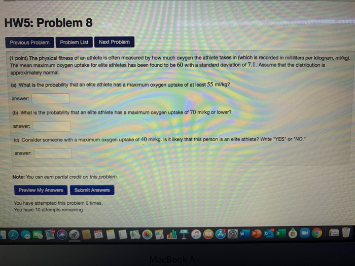 Solved HW5: Problem 8 Previous Problem Problem List Next | Chegg.com