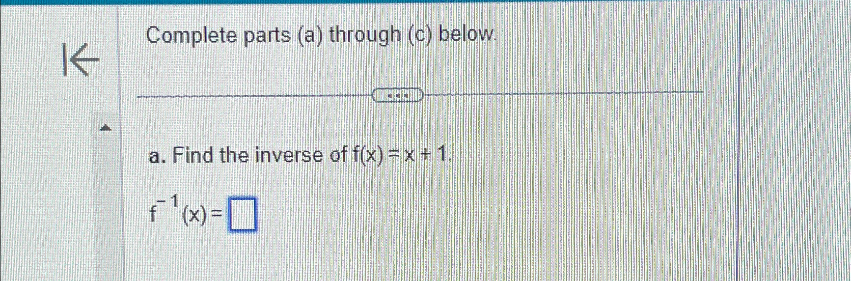 Solved Complete parts (a) ﻿through (c) ﻿below:a. ﻿Find the | Chegg.com