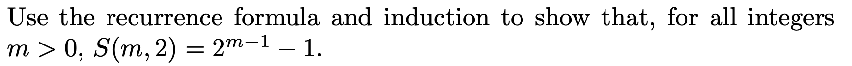 Solved Use the recurrence formula and induction to show | Chegg.com
