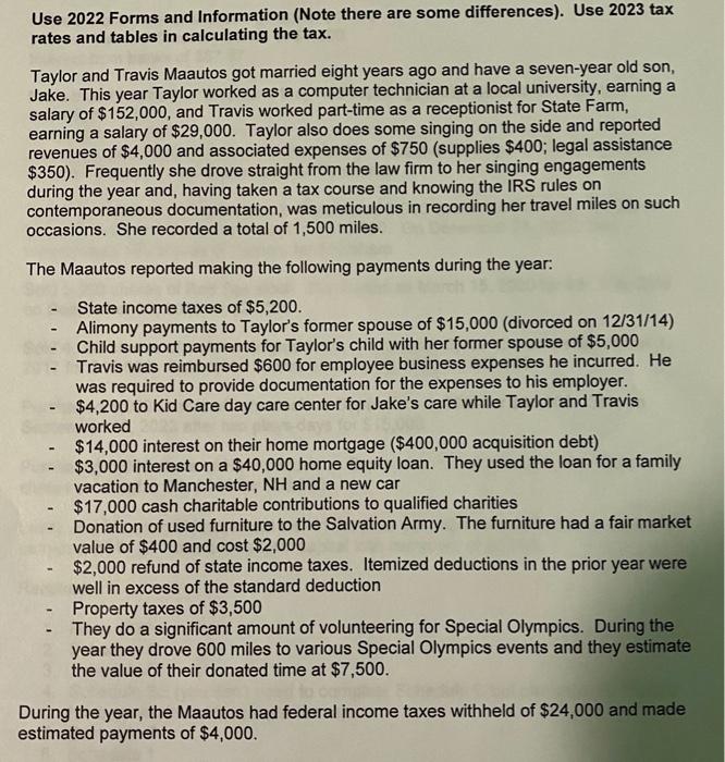 required to fill out Tax form Form 1040Schedule | Chegg.com
