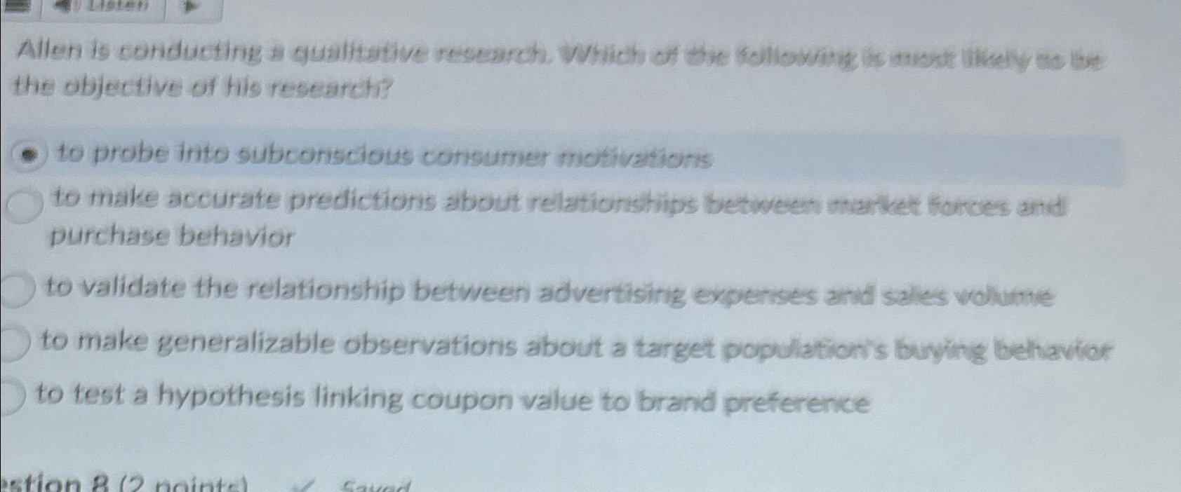 Solved the objective of his research?to probe into | Chegg.com