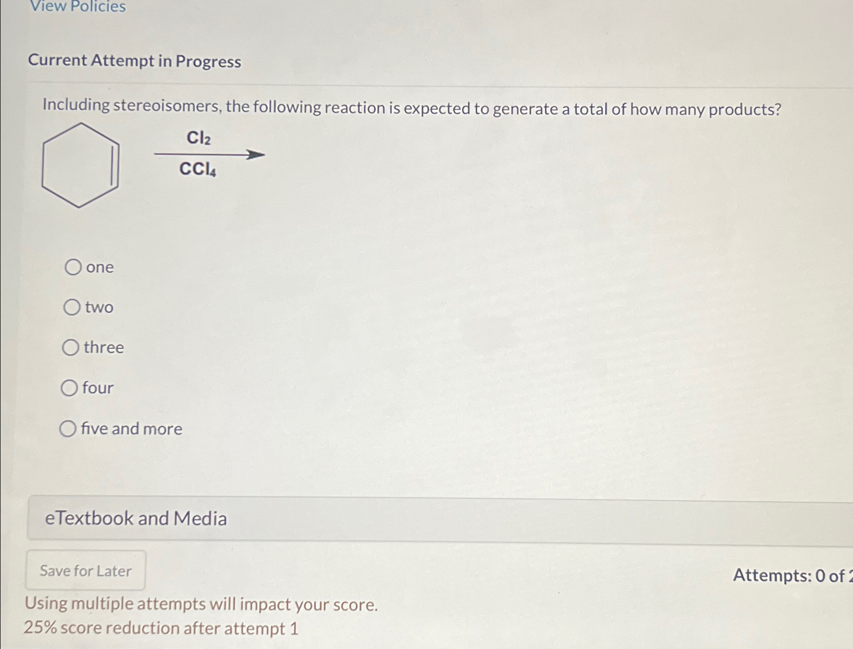 Solved View PoliciesCurrent Attempt in ProgressIncluding | Chegg.com