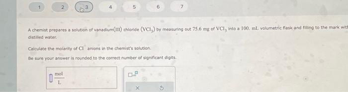 Solved The names and chemical formulae of some chemical | Chegg.com