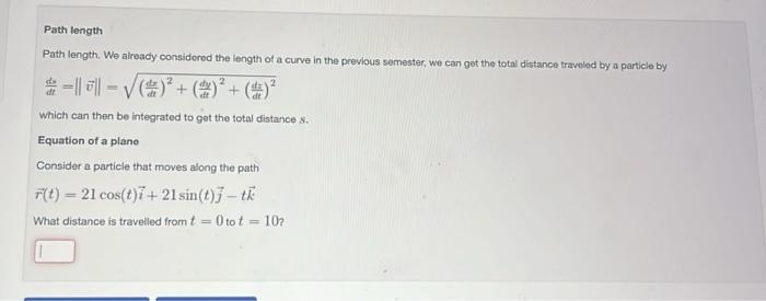 Solved Path length Path length. We already considored the | Chegg.com