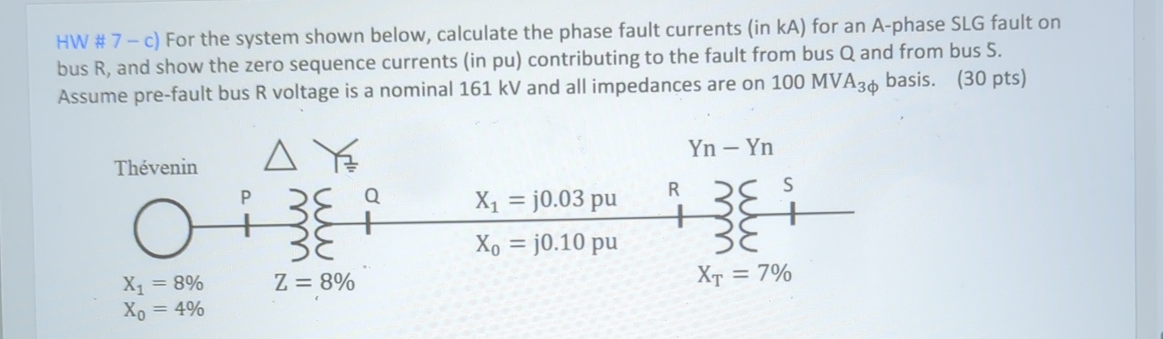 Solved HW #7-c) ﻿For the system shown below, calculate the | Chegg.com
