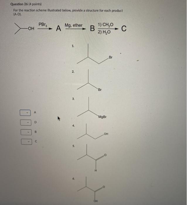 Solved 23 Predict The Major Product Of The Following