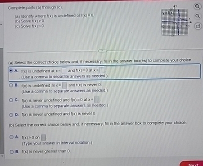 Solved Complete parts (a) ﻿through (c).(a) ﻿identify where | Chegg.com