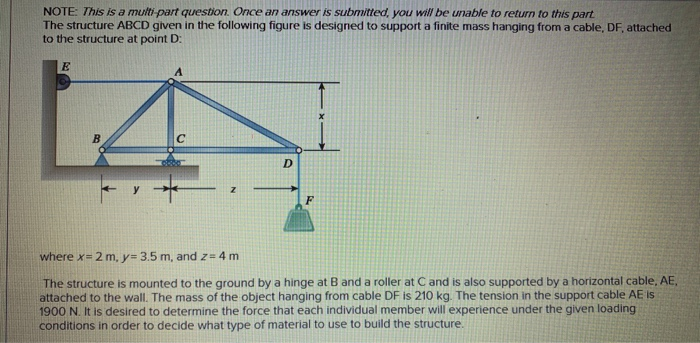 Solved NOTE: This is a multi part question. Once an answer | Chegg.com