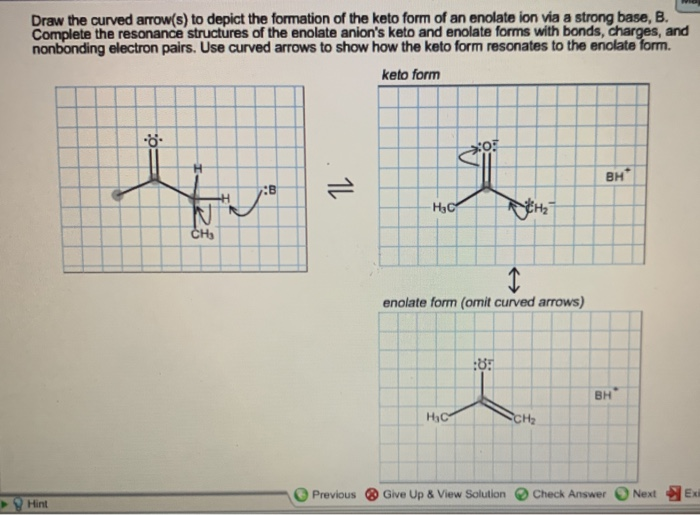 Solved Draw the curved arrow(s) to depict the formation of | Chegg.com
