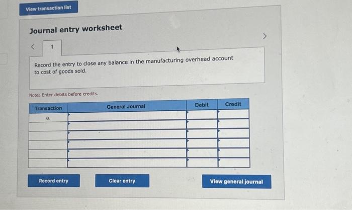 Solved Journal entry worksheet The raw materials were | Chegg.com