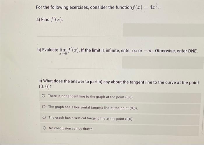 Solved For the following exercises, consider the function | Chegg.com