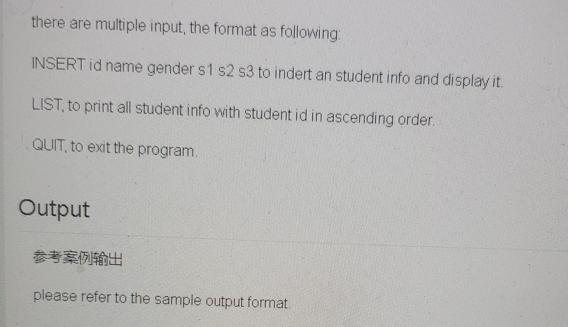 Solved Please define a Student class, which has studentld, | Chegg.com