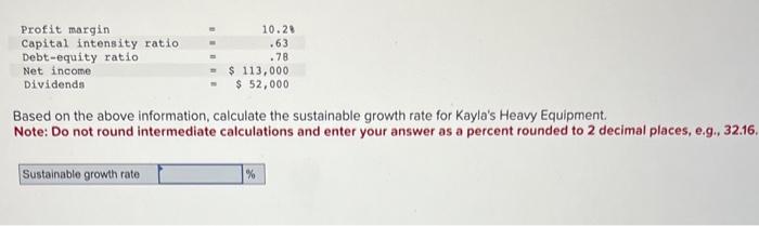 Solved Based on the above information, calculate the | Chegg.com