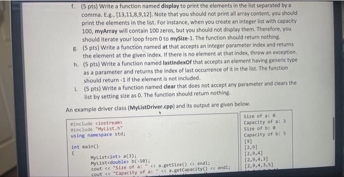 Solved Q2 (70 pts). In this question, you will write your | Chegg.com