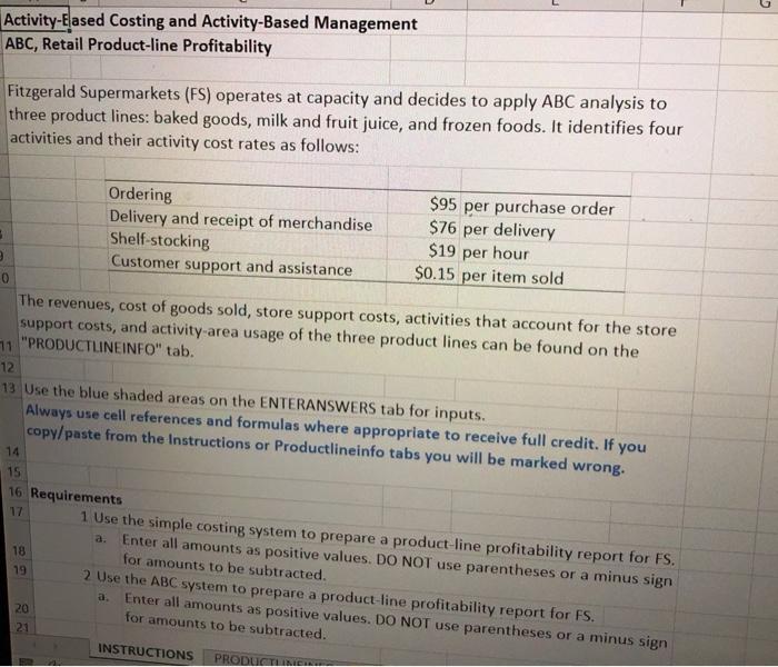 Solved 1. Use the simple costing system to prepare a | Chegg.com