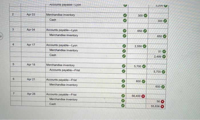 Solved Exercise 4-3 (Algo) Recording purchases, purchases | Chegg.com