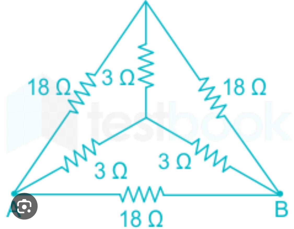 Solved Perform delta to y conversion and find Req. | Chegg.com