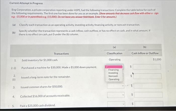 Solved Eng Corporation, a private corporation reporting | Chegg.com