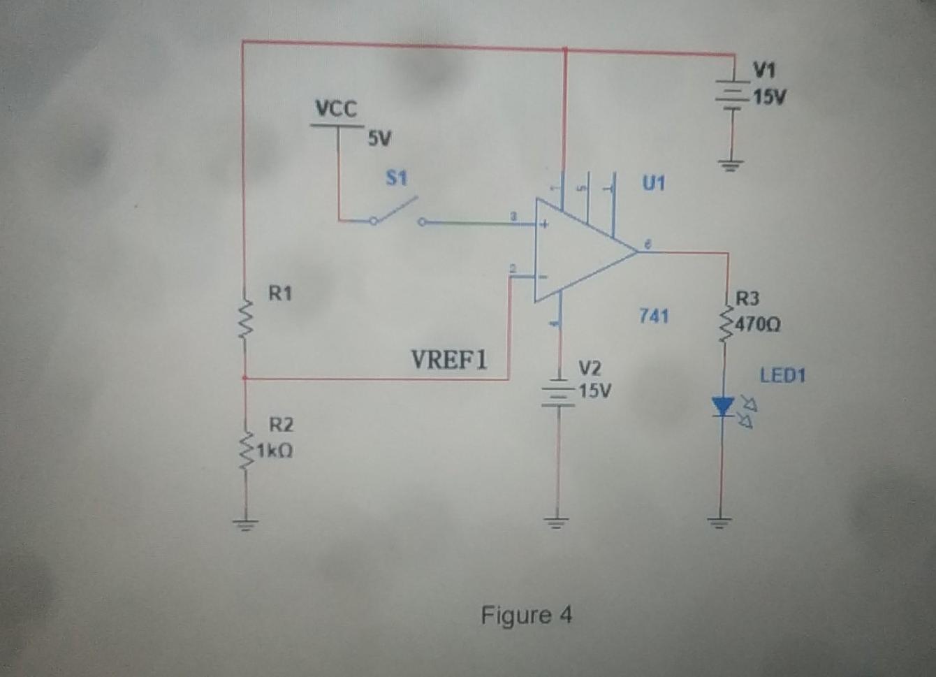 Solved Question 3 A 741 comparator circuitry is used to | Chegg.com