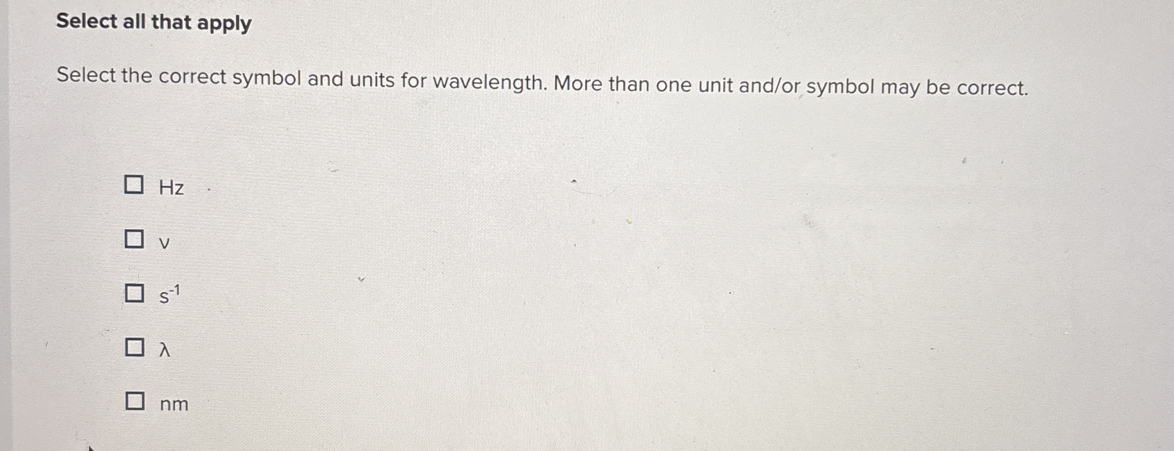 Solved Select all that applySelect the correct symbol and | Chegg.com