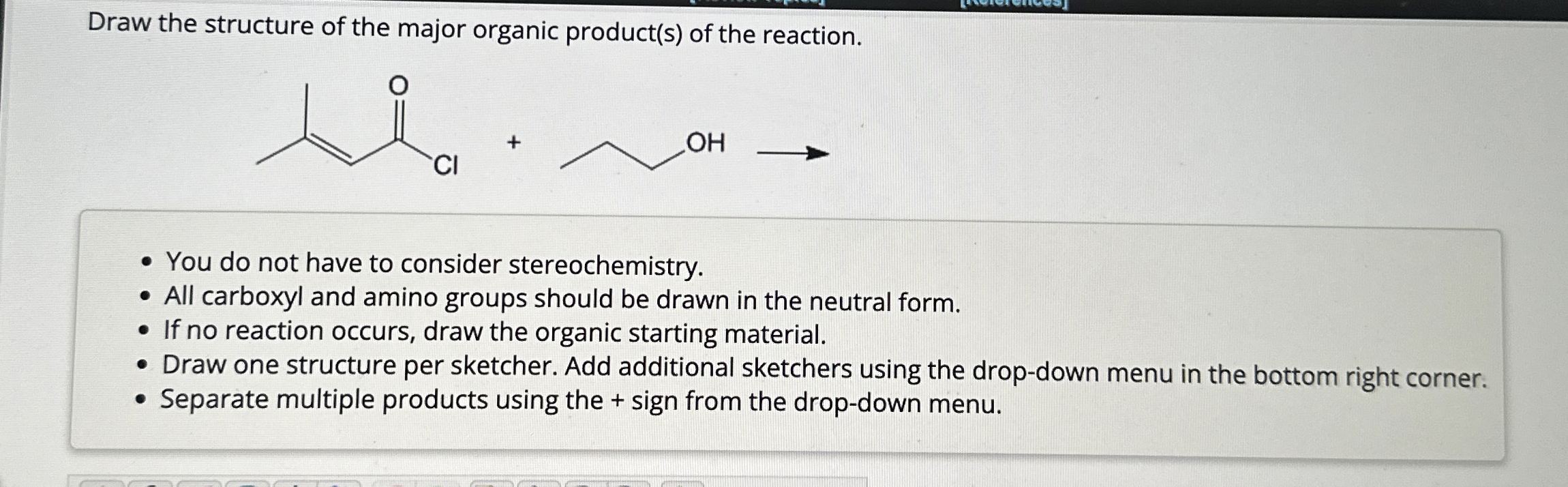 Solved Draw the structure of the major organic product(s) | Chegg.com