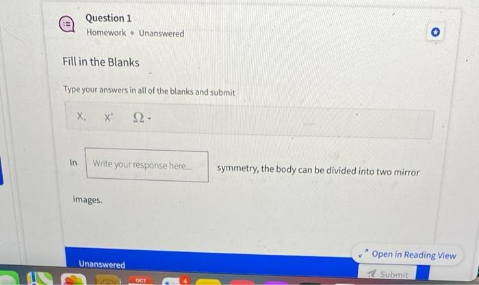 Solved Fill in the Blanks Type your answers in all of the | Chegg.com