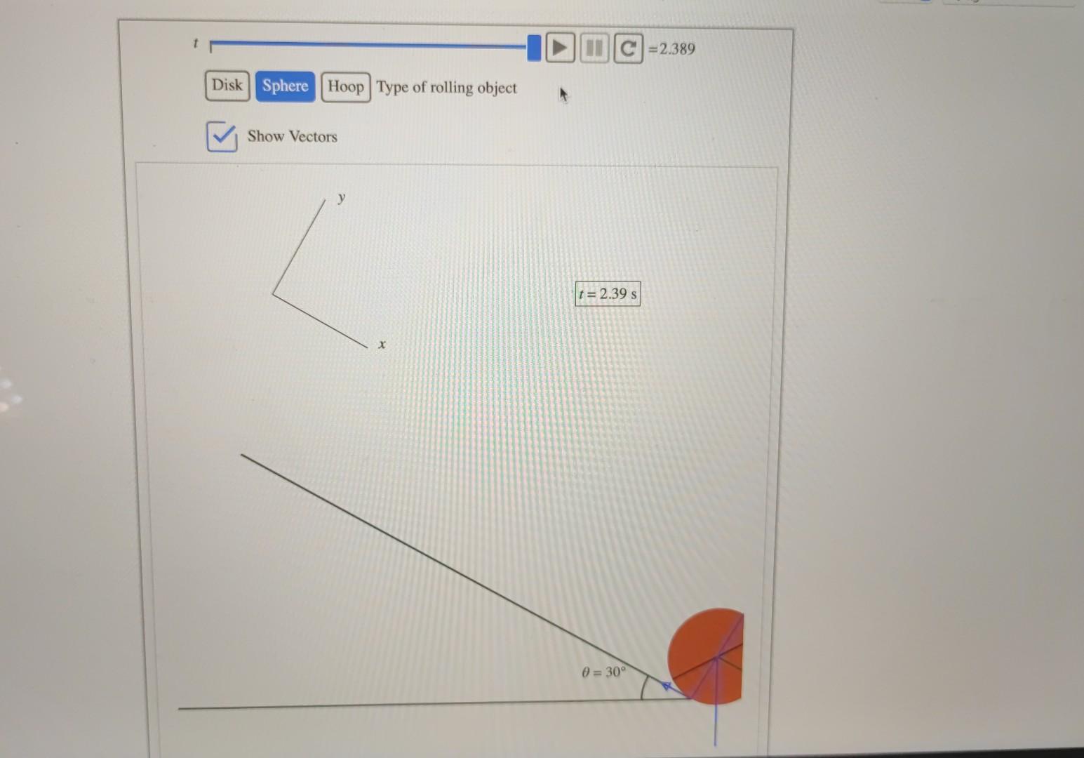 Solved Here we analyze rolling motion with Newton's laws. | Chegg.com