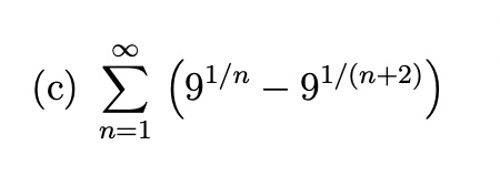 Solved Write the equation for sn, ﻿the nth term in the | Chegg.com